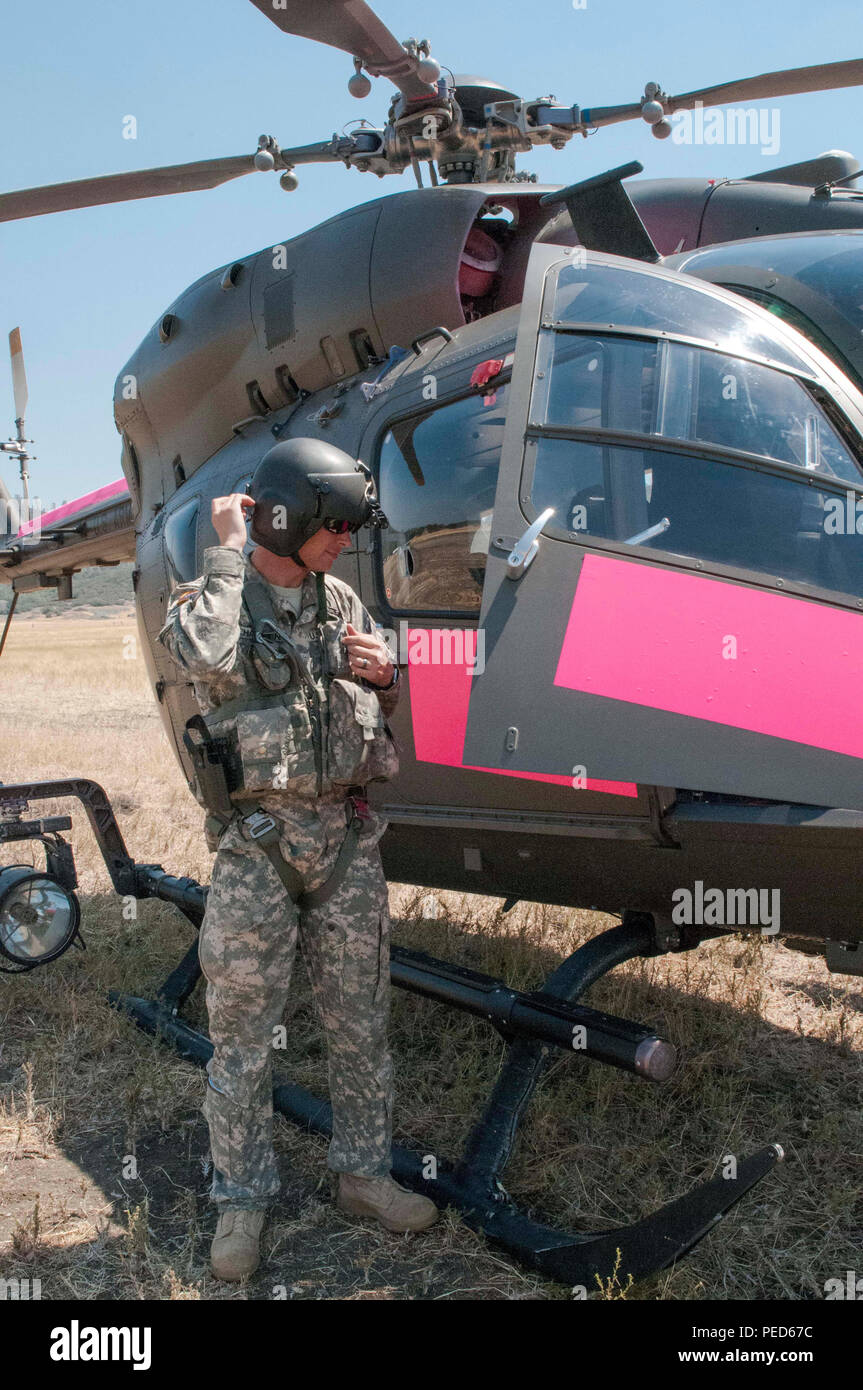 Chief Warrant Officer 3 Nathan Champion, a pilot with the California ...