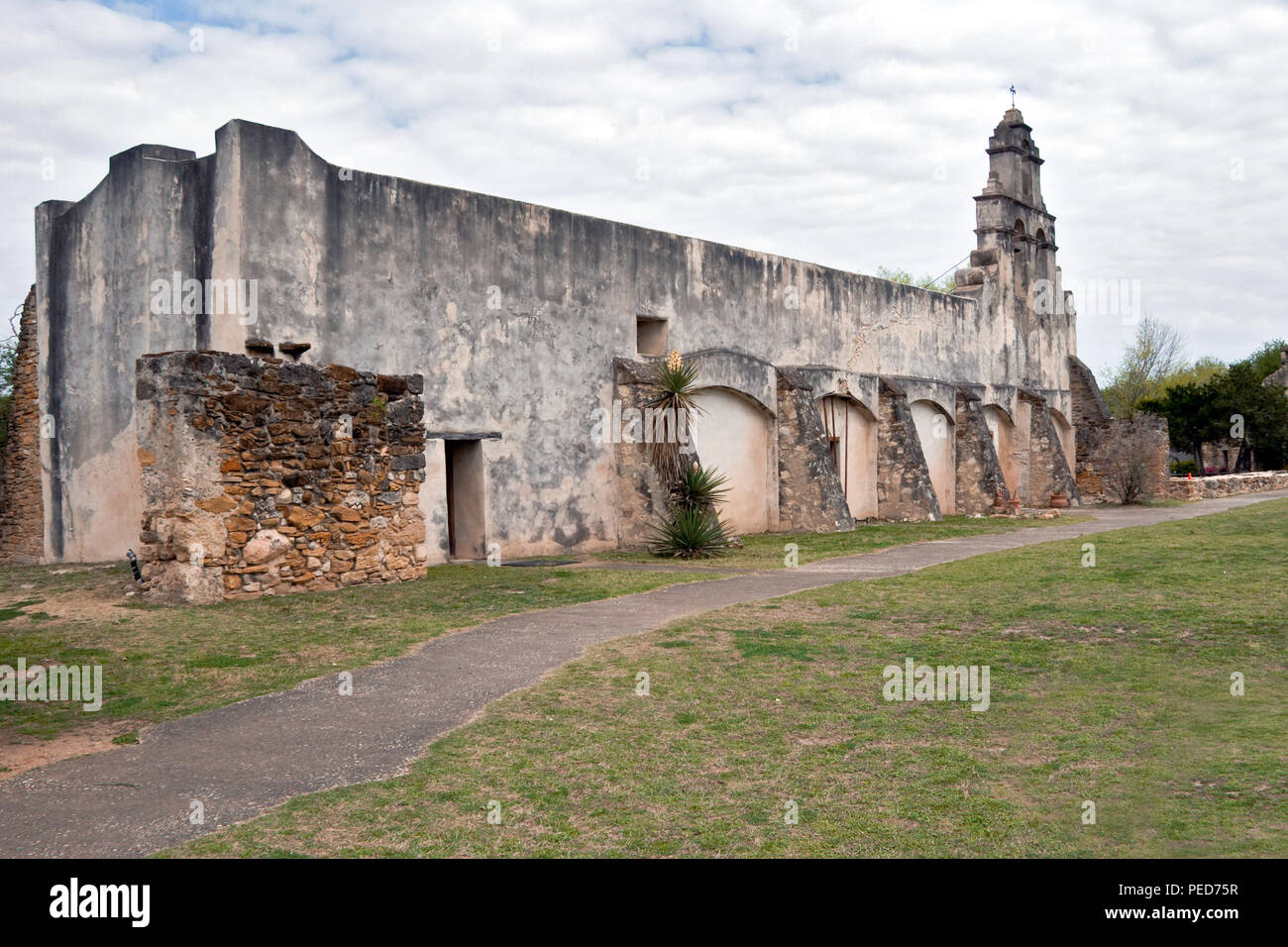 Chapel Building Mission San Juan San Antonio Missions National Park ...