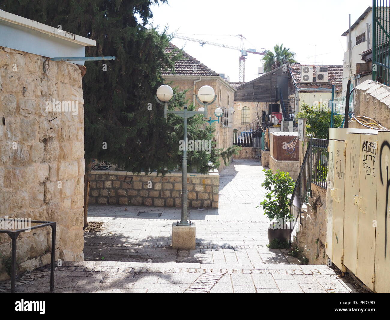 Residential street in Jerusalem, Israel Stock Photo - Alamy