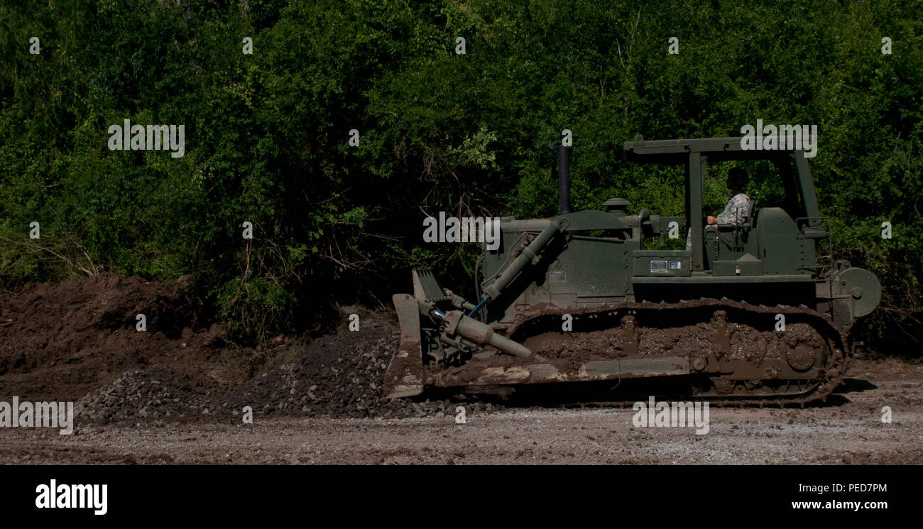 U.S. Army Reserve Sgt. Nicholas Chiodini, heavy equipment operator with ...
