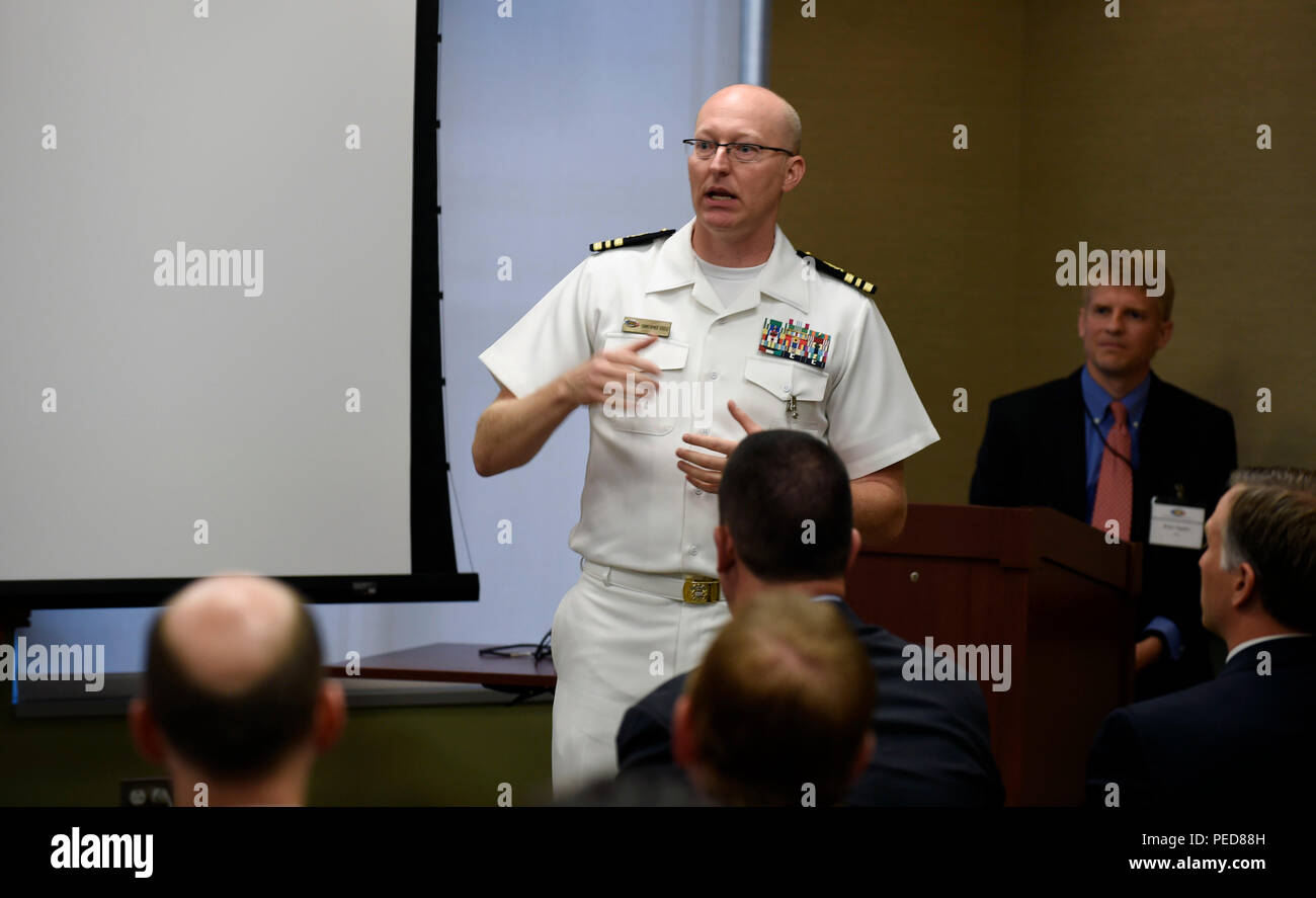 150804-N-PO203-021 ARLINGTON (August 4, 2015) Lt. Cmdr. Chris Steele ...