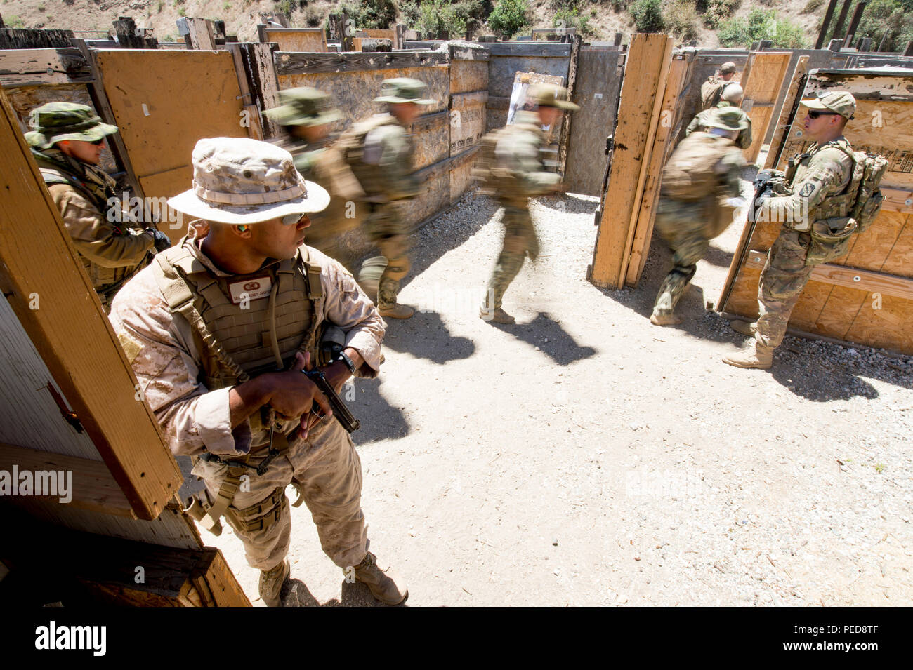 U.S. and Canadian military combat camera photographers train full team ...