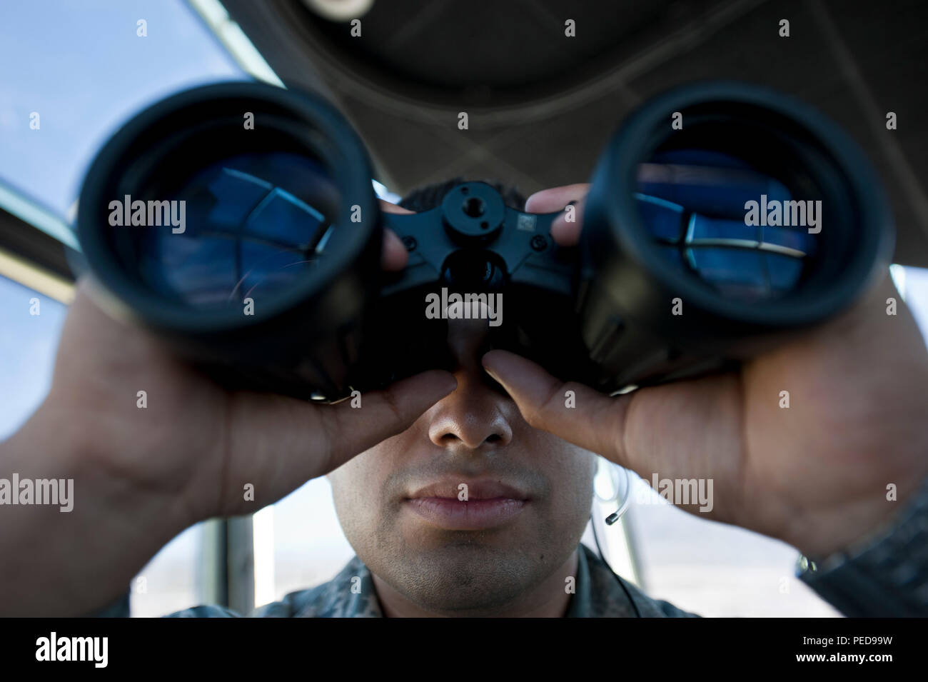 Air traffic control tower binoculars hi-res stock photography and ...