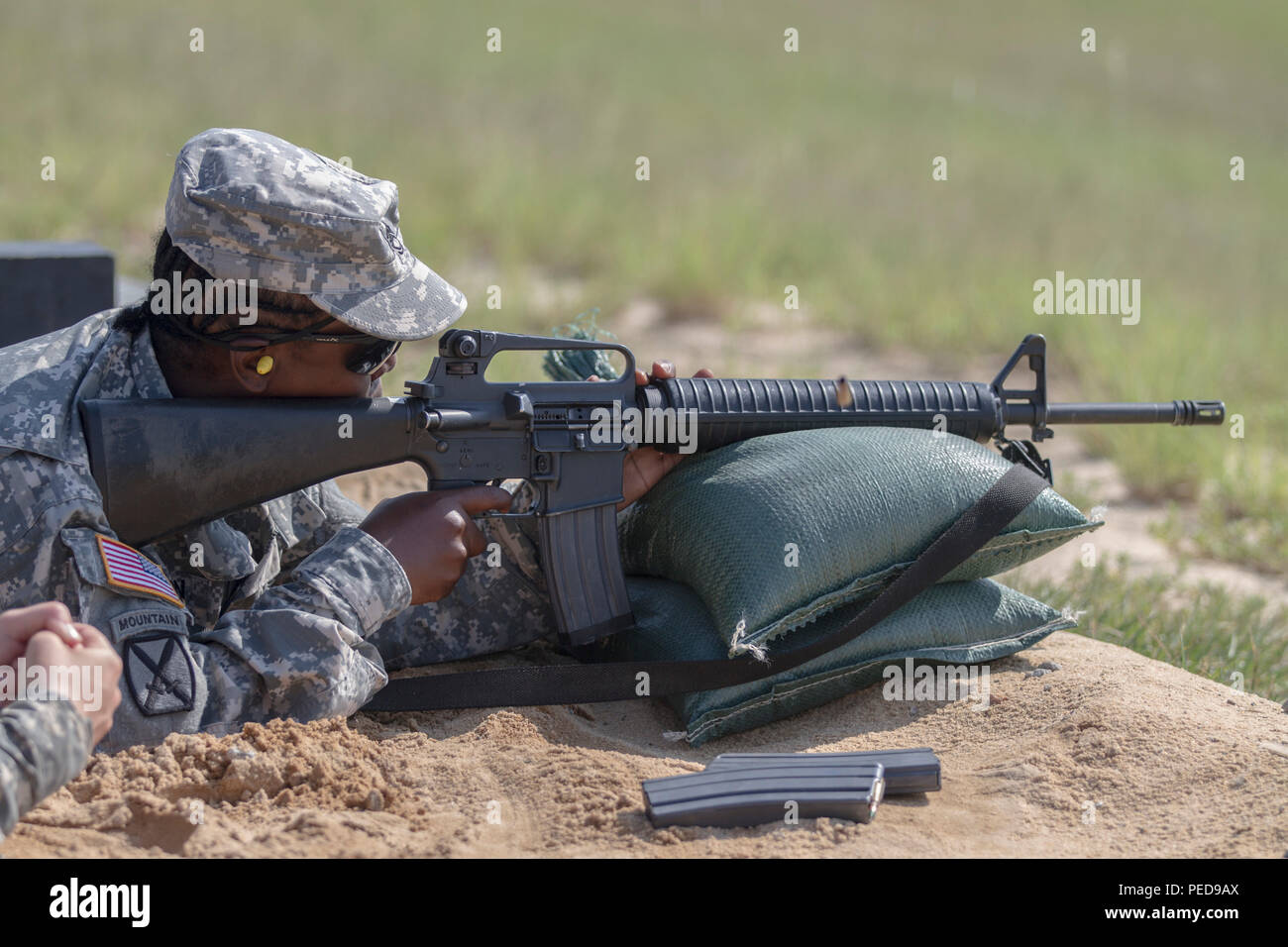 A drill sergeant candidate at the United States Army Drill Sergeant ...