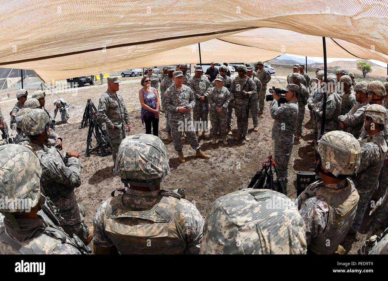 Gen. Frank Grass, chief of the National Guard Bureau, visited Puerto ...