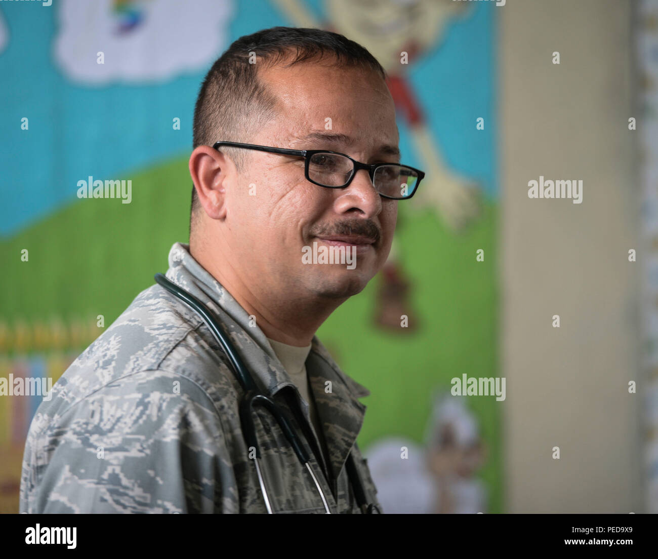 U.S. Air Force Tech. Sgt. Victor Garcia (left), 460th Medical Group ...