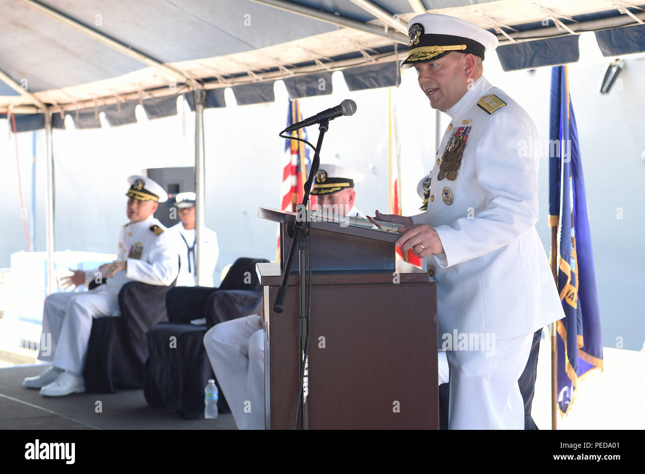 150807-N-UL721-051 YOKOSUKA, Japan (Aug. 7, 2015) Commander, Battle ...