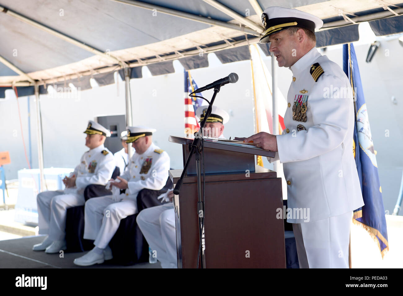 150807-N-UL721-136 YOKOSUKA, Japan (Aug. 7, 2015) Capt. Christopher ...