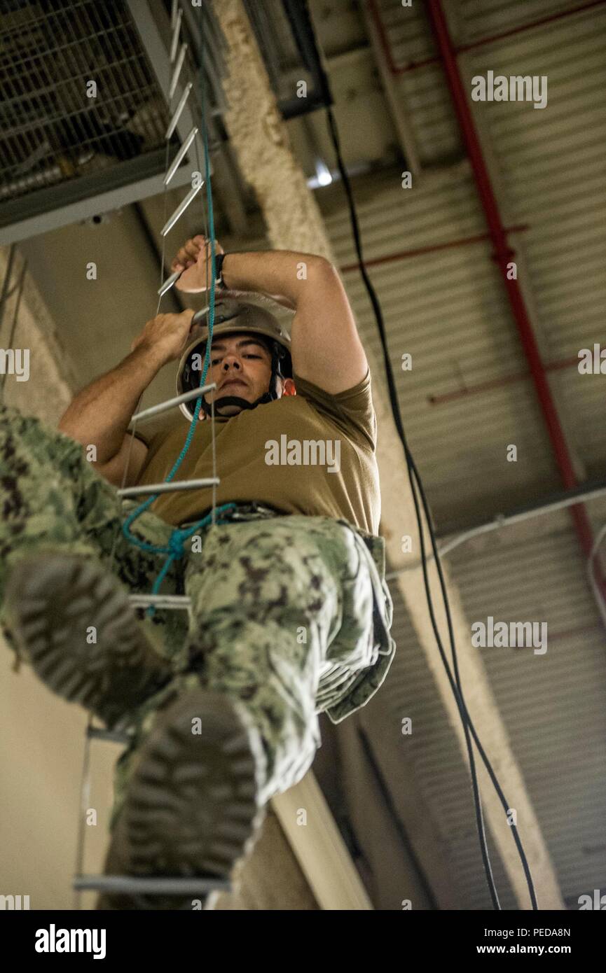 Mass Communication Specialist 2nd Class Anthony Martinez, assigned to ...