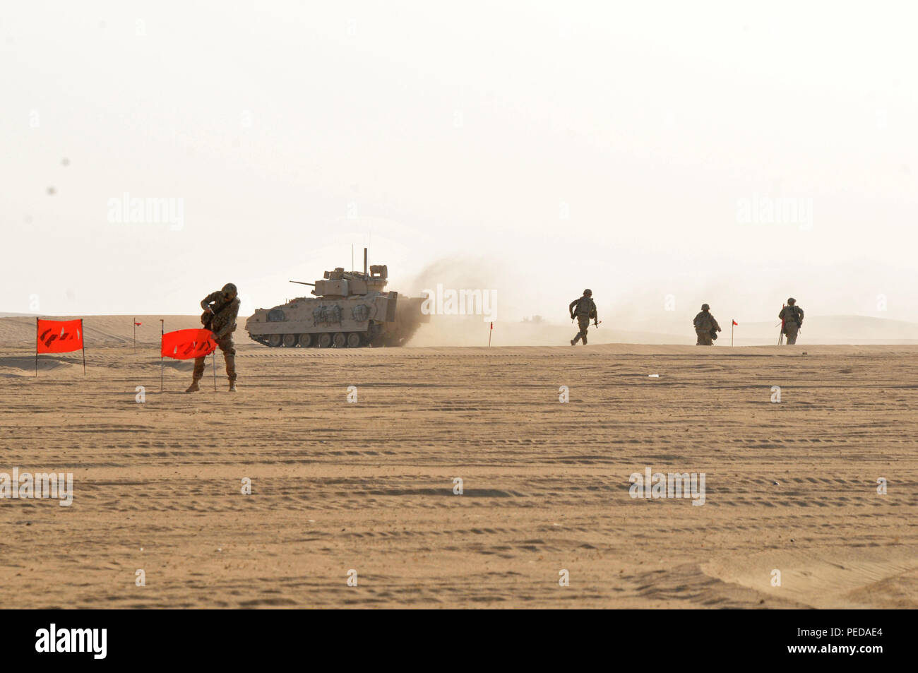 Engineers assigned to 588th Brigade Engineer Battalion, 3rd Armored ...