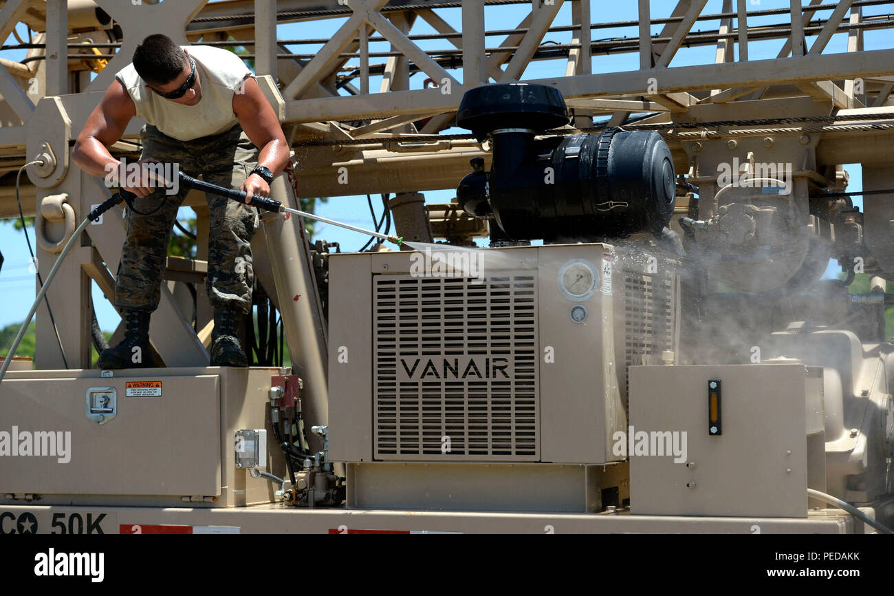 Air force well drillers hi-res stock photography and images - Alamy