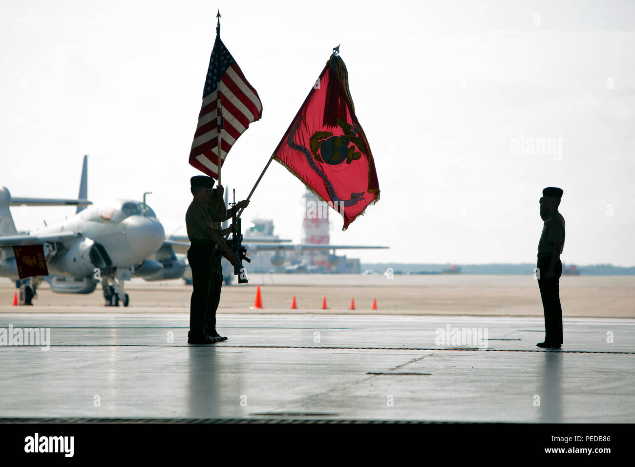 U.S. Marine Corps Brig. Gen. Paul J. Rock Jr., the departing Commanding ...