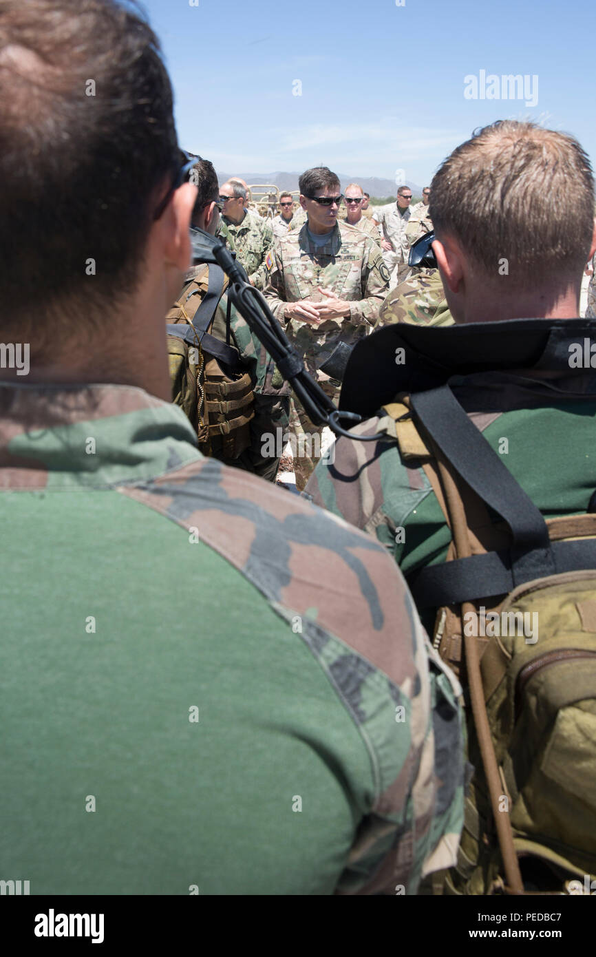 General Joseph L. Votel, commander of U.S. Special Operations Command ...