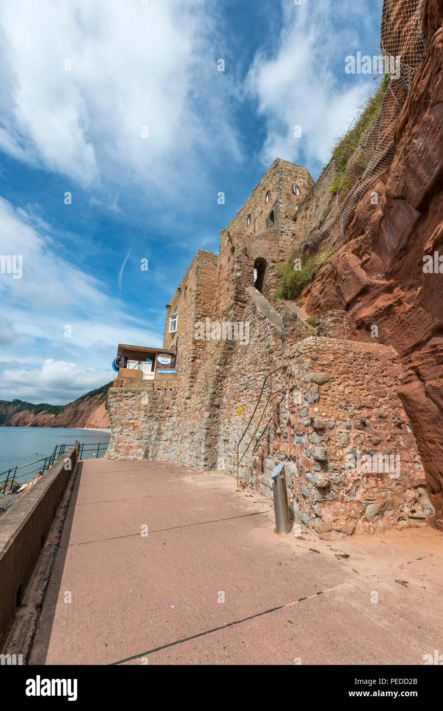 Red cliffs devon hi-res stock photography and images - Alamy