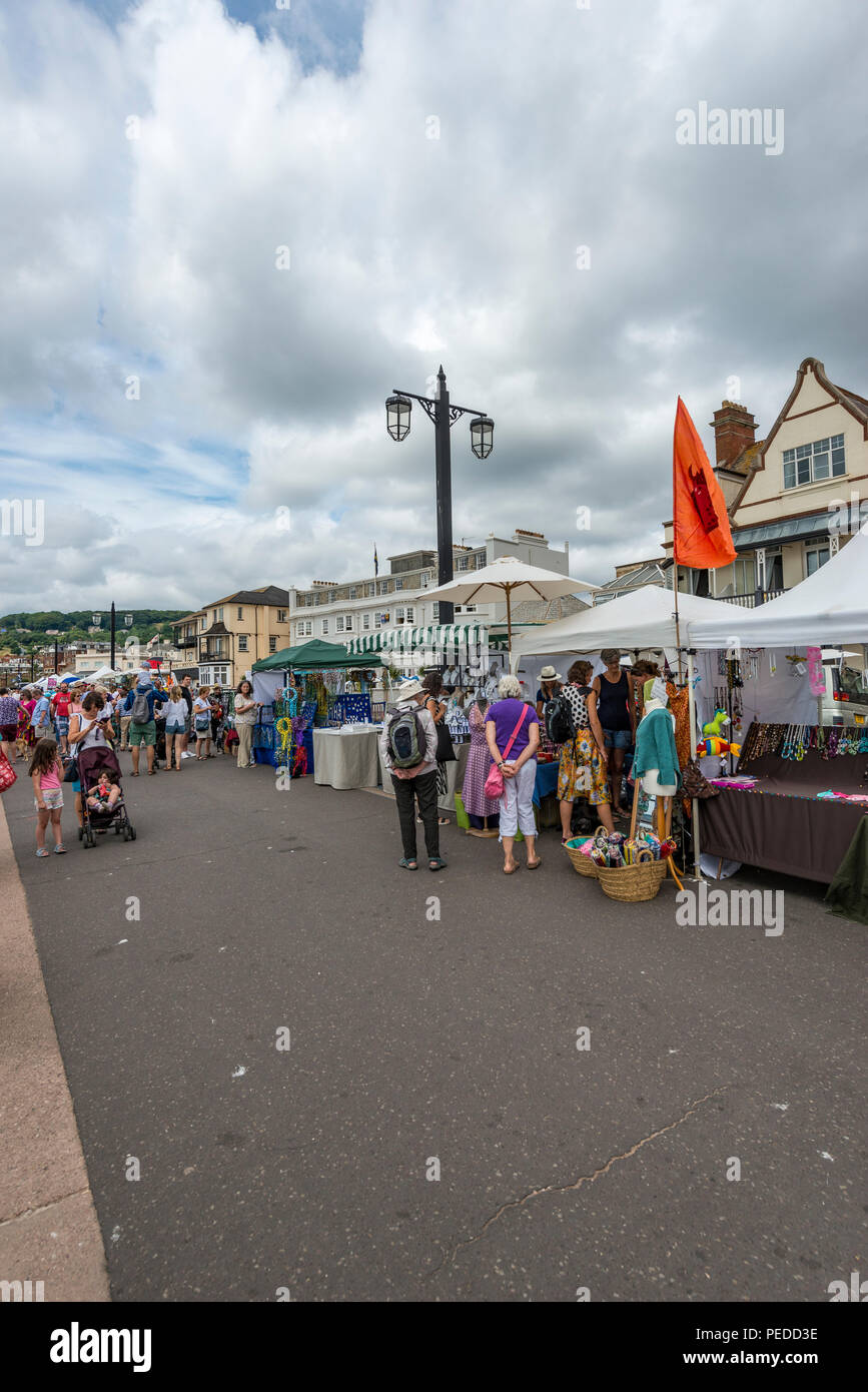Street Scen, Sidmouth, Deveon, UK Stock Photo - Alamy
