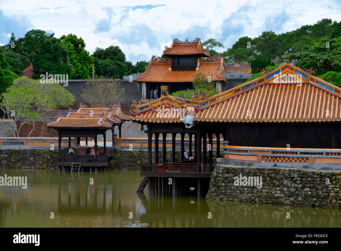 Kaisergrab, Tu Duc, Hue, Vietnam Stock Photo - Alamy