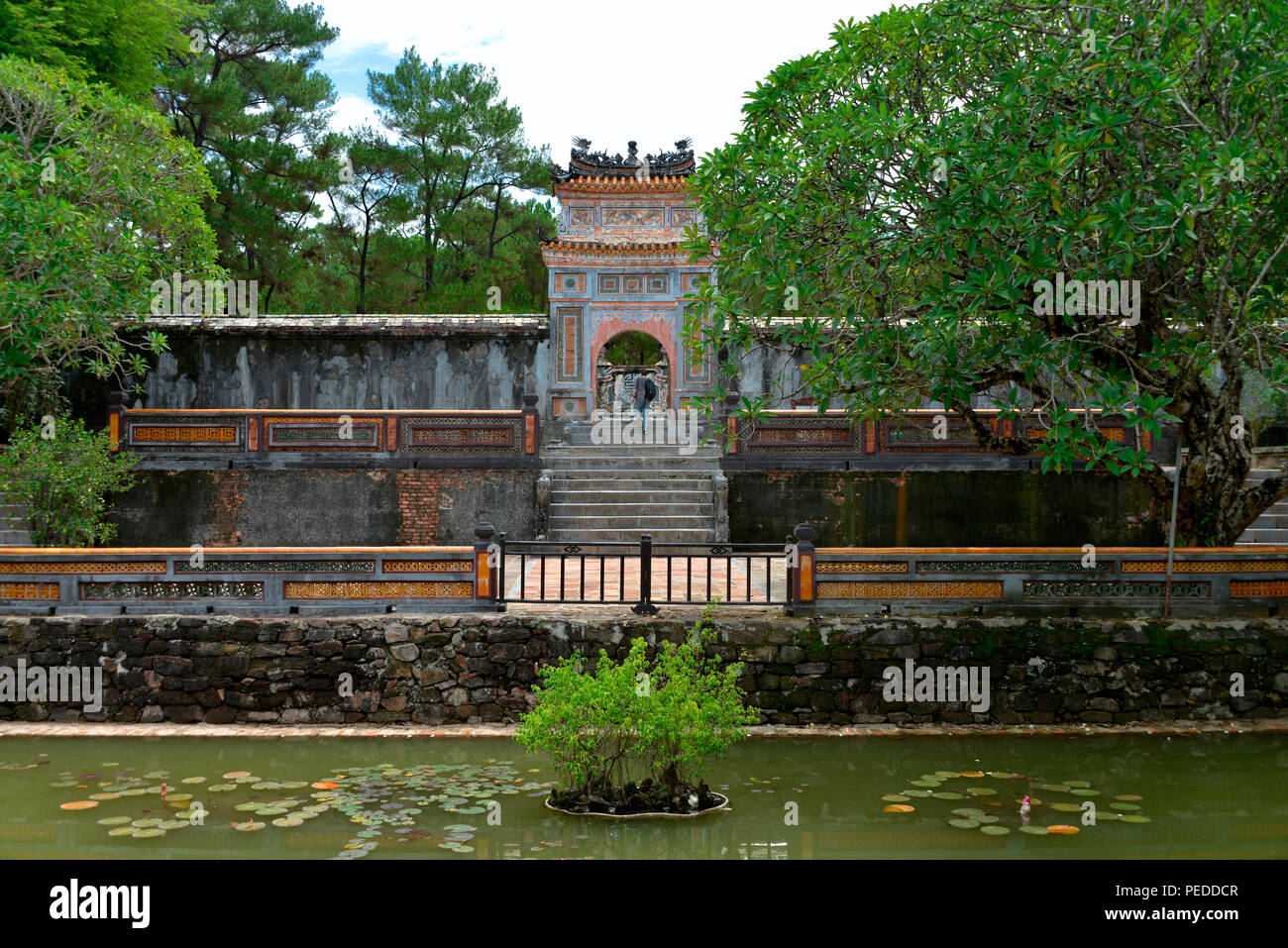 Kaisergrab, Tu Duc, Hue, Vietnam Stock Photo - Alamy