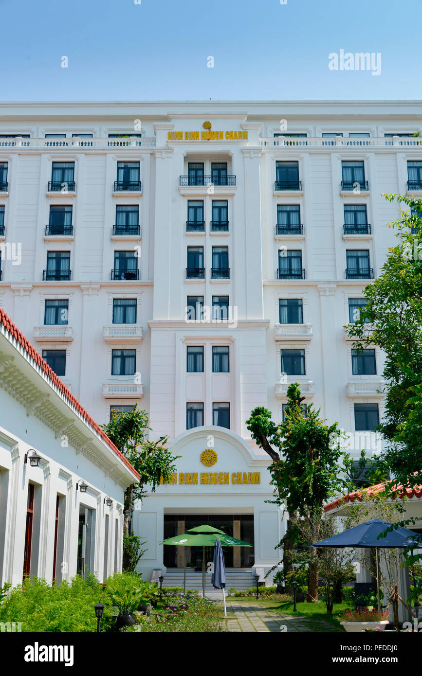 Hidden Charm Hotel, Ninh Binh, Vietnam Stock Photo - Alamy