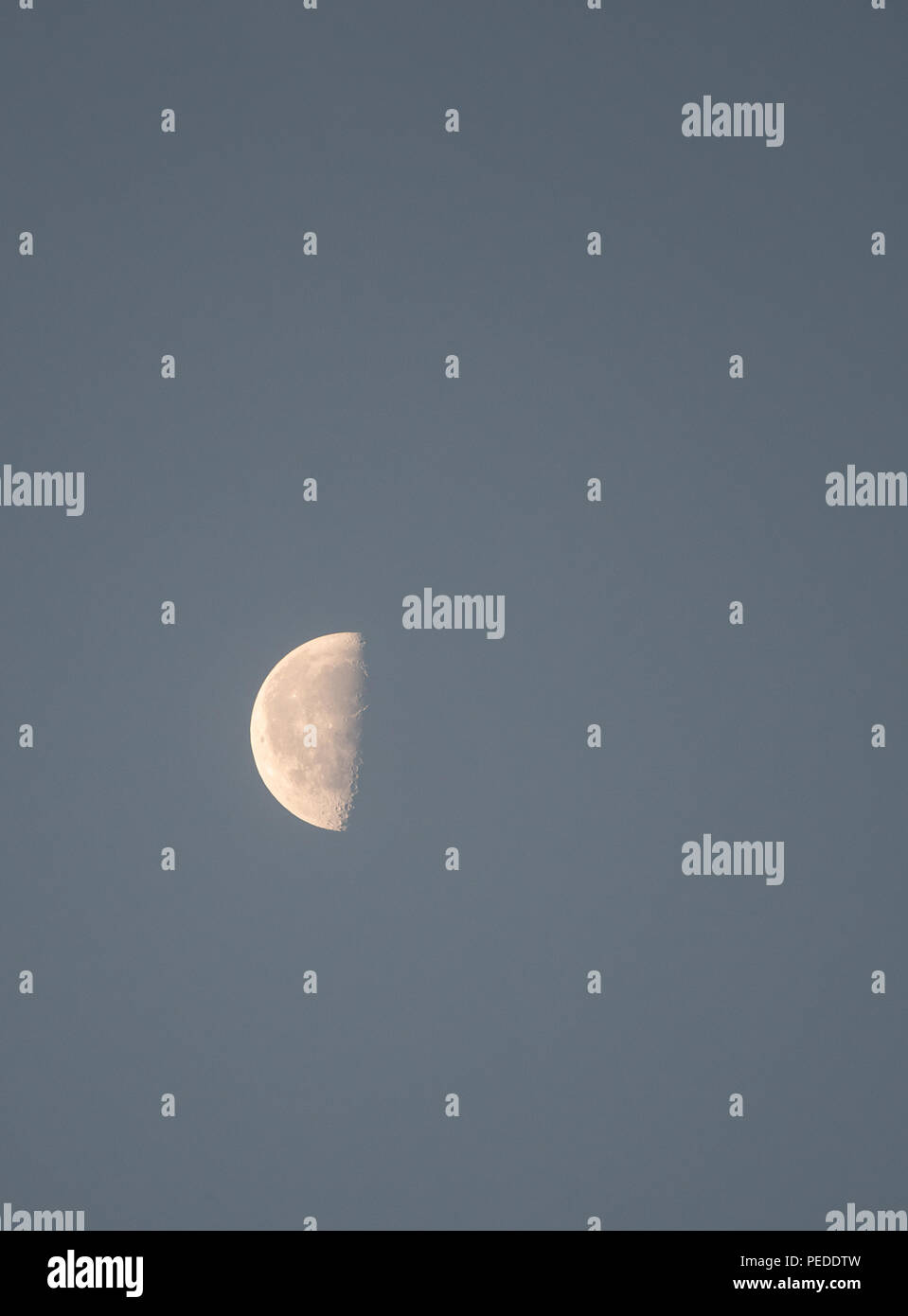 Moon seen in daylight hi-res stock photography and images - Alamy