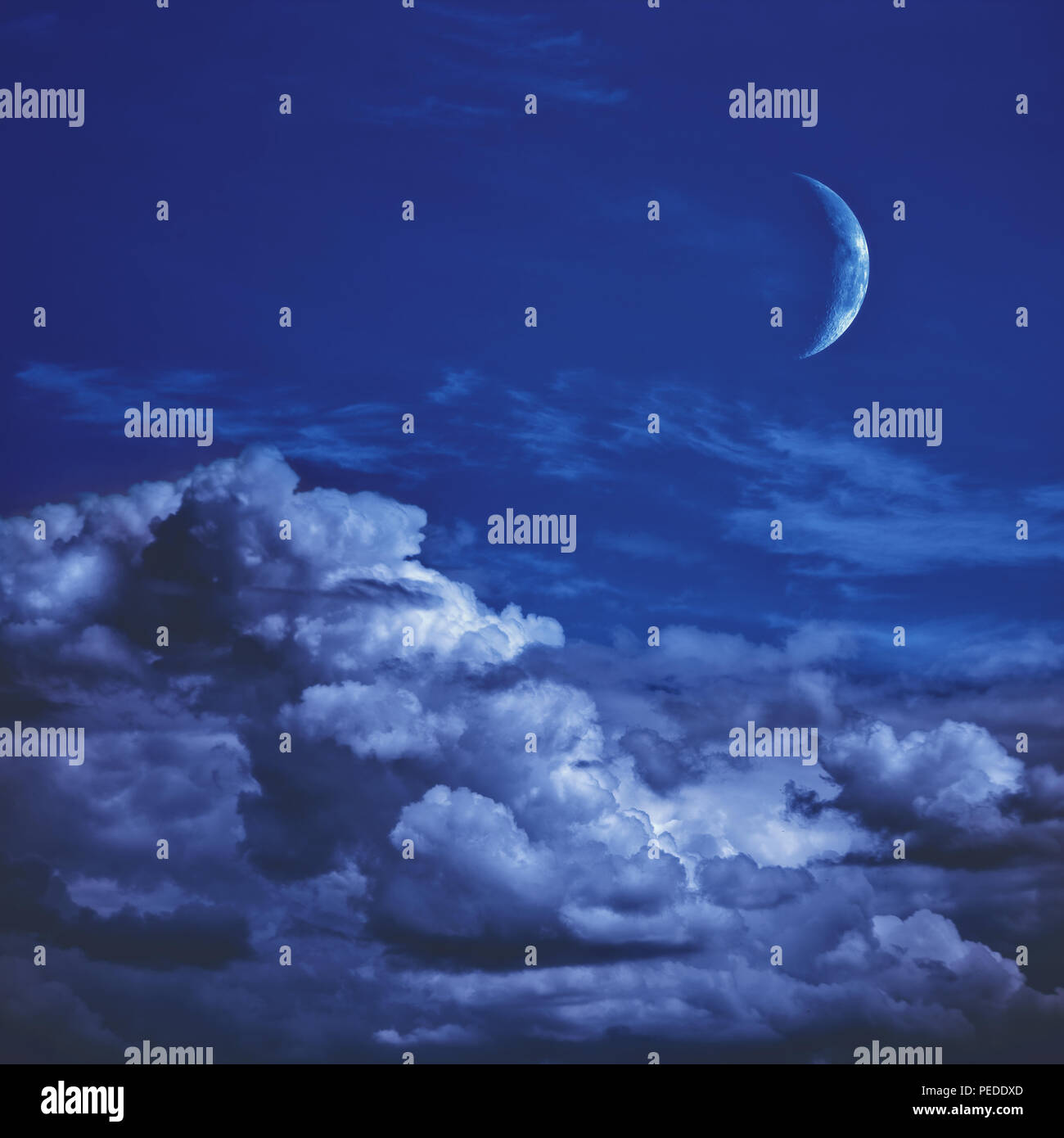 Beautiful night. Abstract natural backgrounds Stock Photo - Alamy