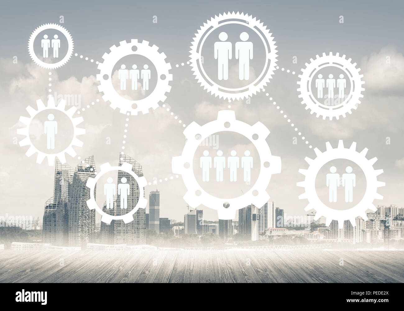 Networking and social communication as means for effective busin Stock ...