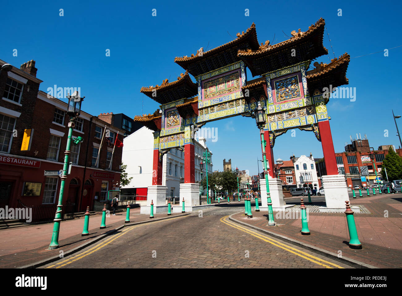Liverpool chinatown nelson street hi-res stock photography and images ...