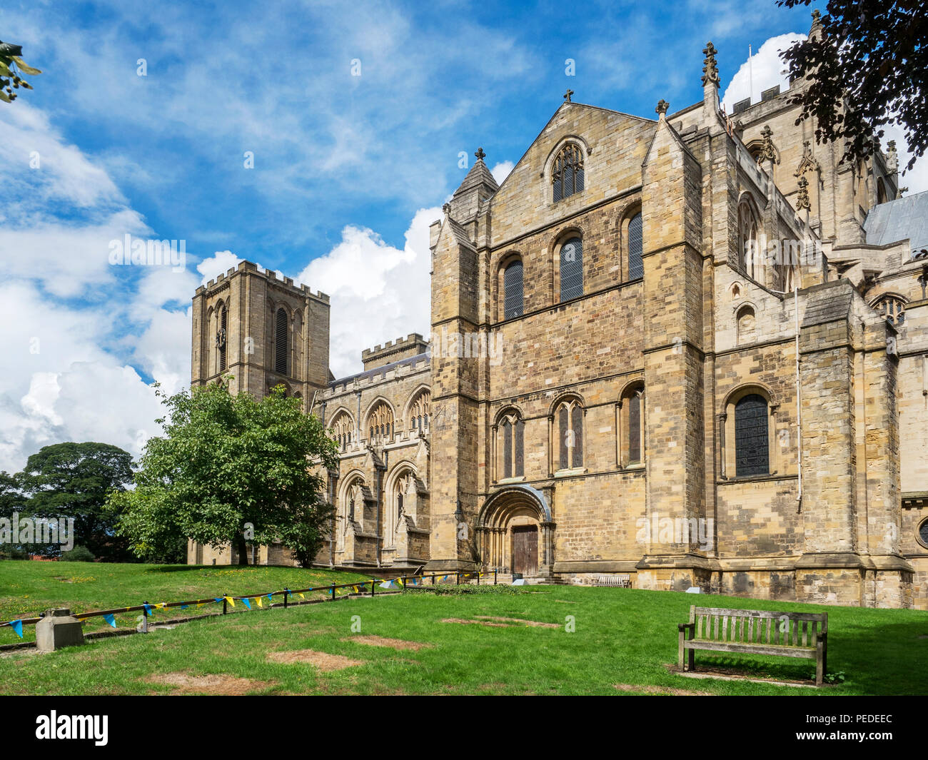 Cathedral church of st peter and st wilfrid hi-res stock photography ...