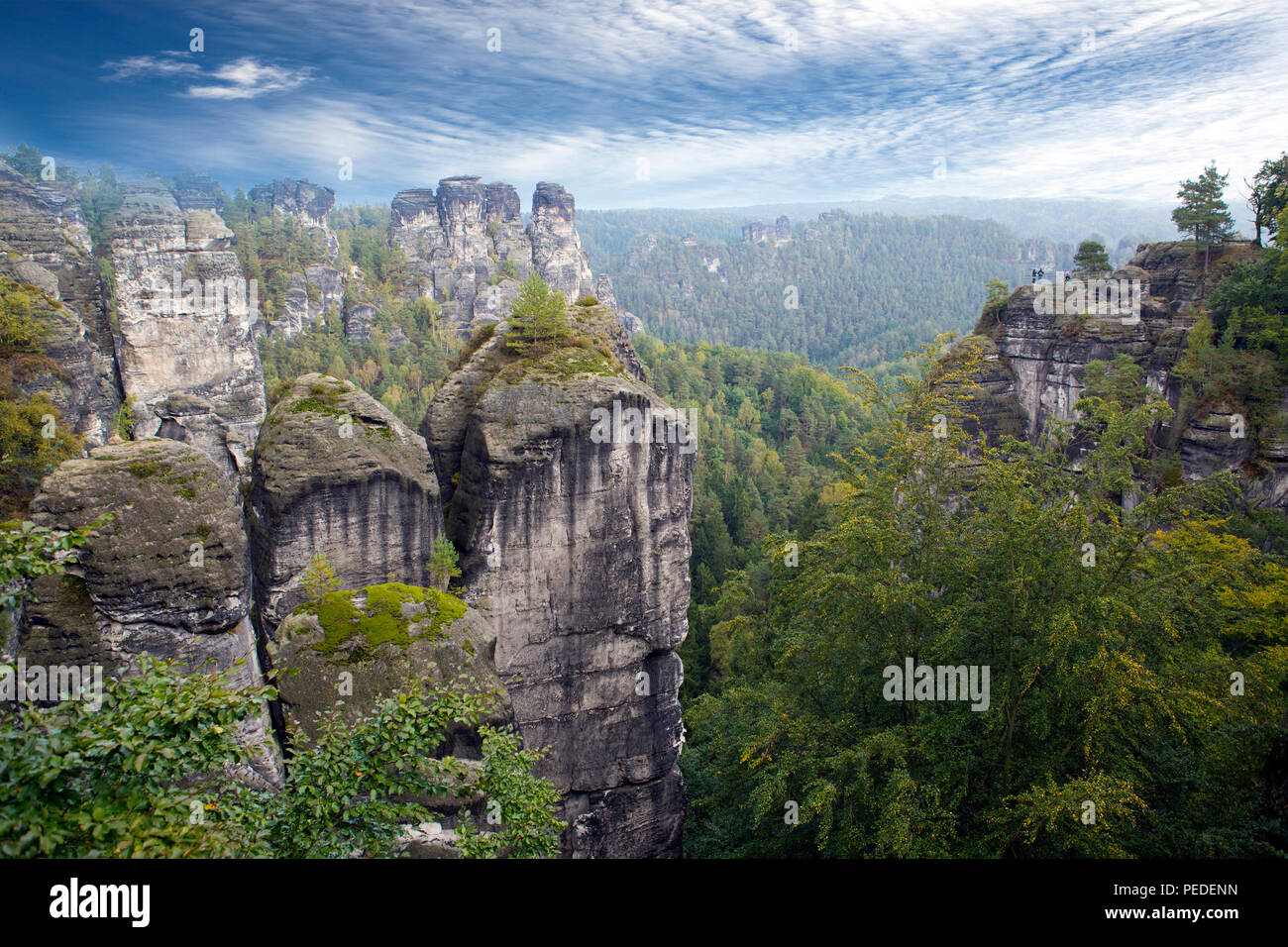 Rain fog in saxon hi-res stock photography and images - Alamy