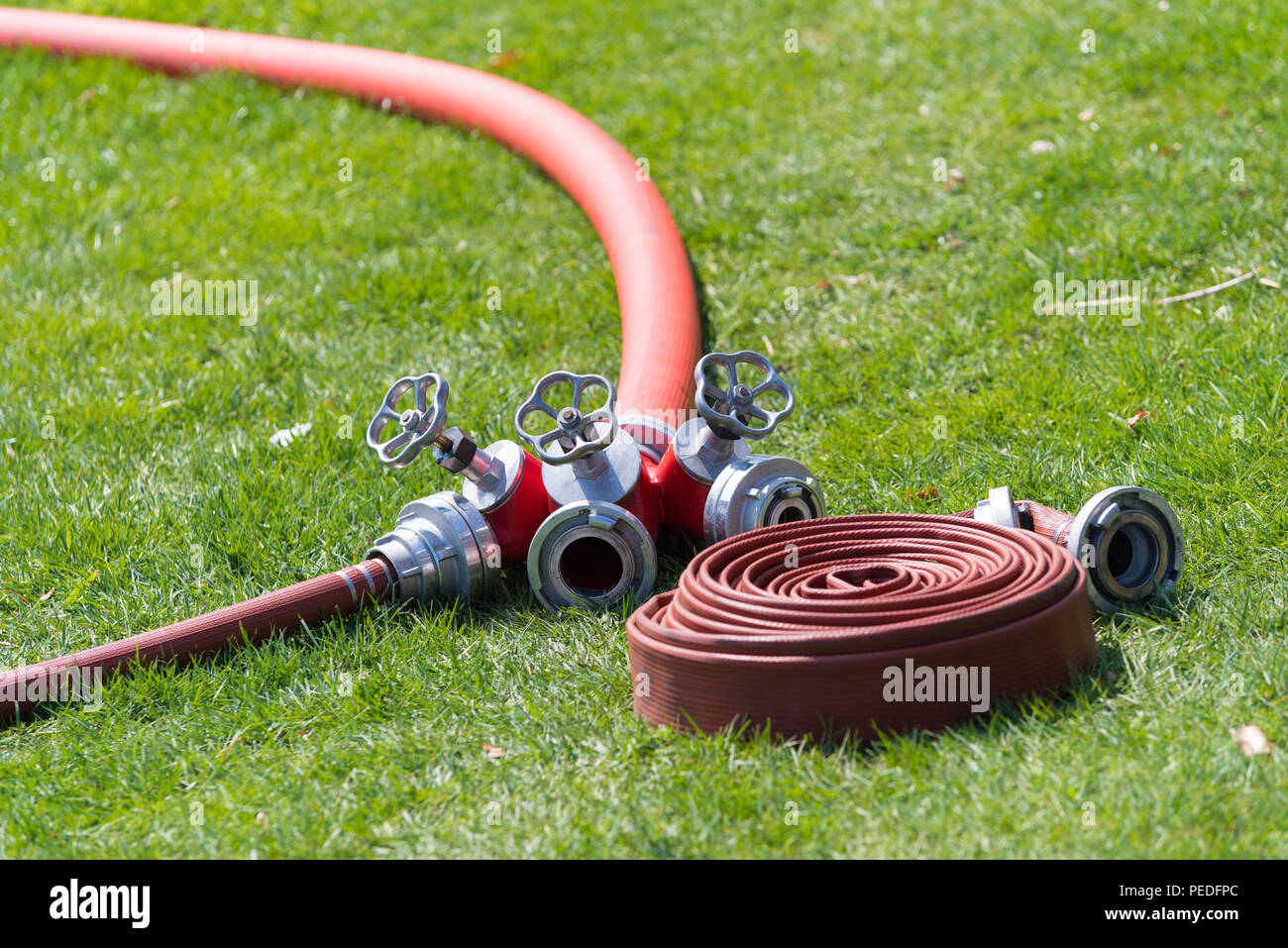 Fire department connector hi-res stock photography and images - Alamy
