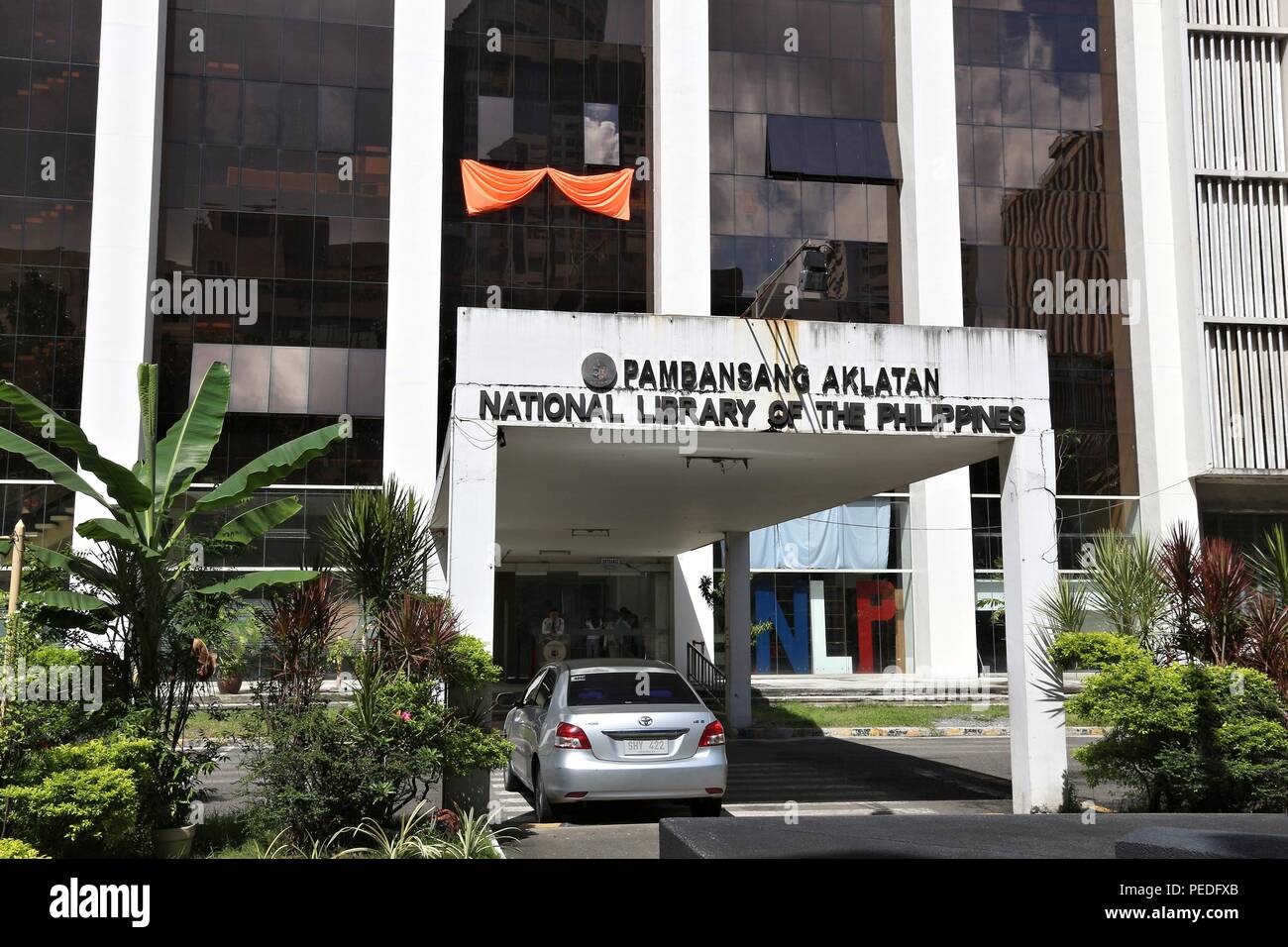 MANILA, PHILIPPINES - NOVEMBER 25, 2017: National Library of the ...
