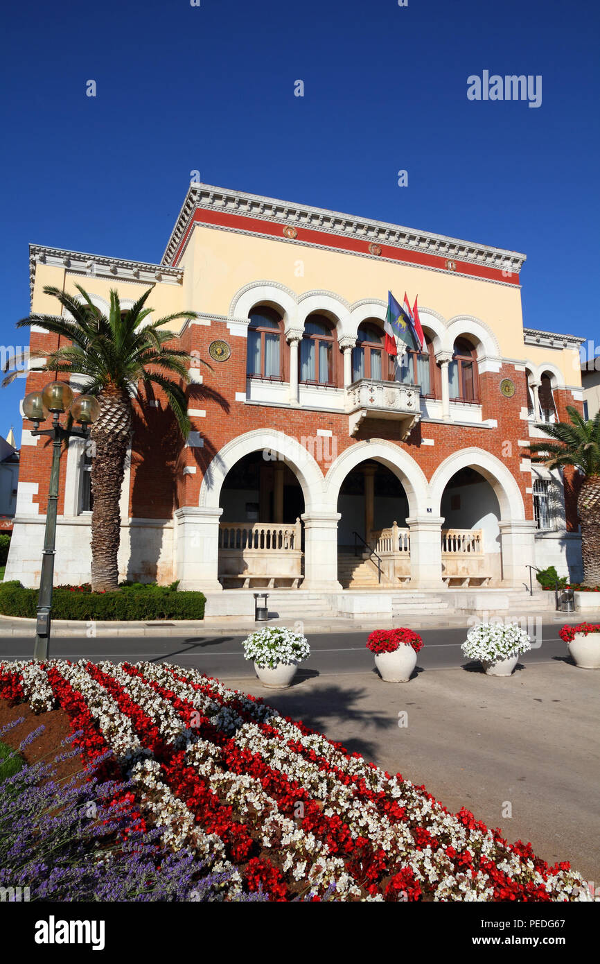 Croatia - Porec on Istria peninsula. Town Hall building Stock Photo - Alamy