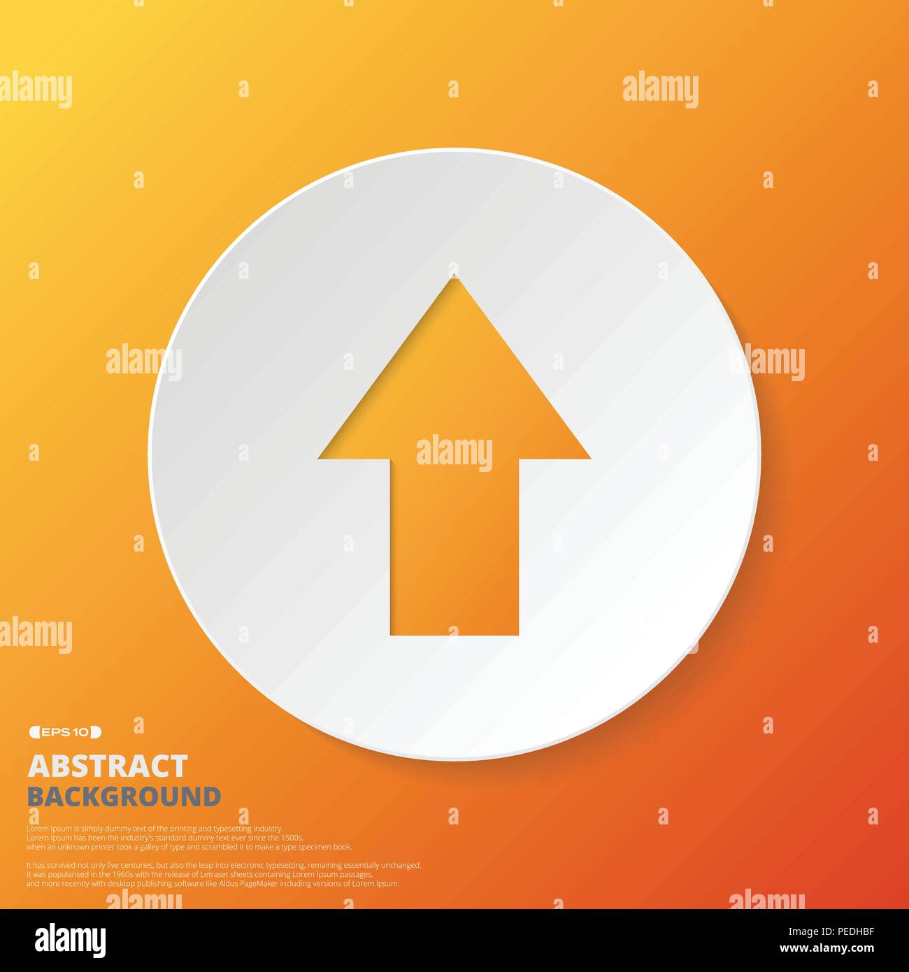 Orange Arrow Icon Up Orange Arrow Icon Up