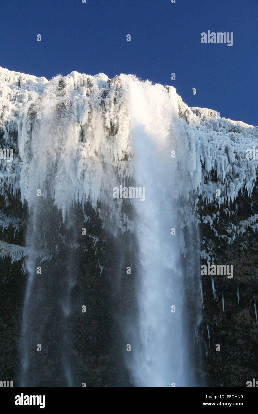 Moon waterfall hi-res stock photography and images - Alamy