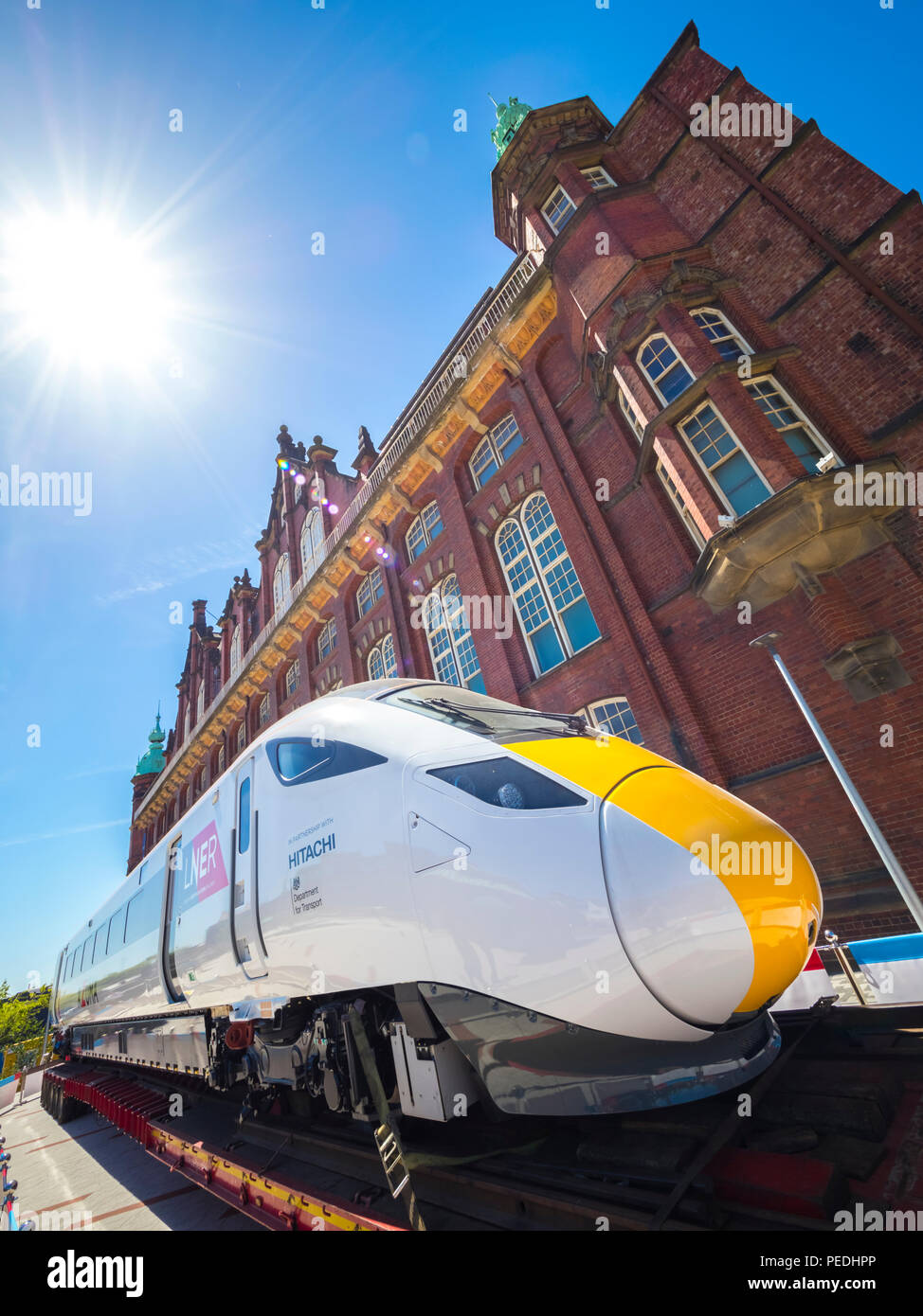 Blue azuma train hi-res stock photography and images - Alamy