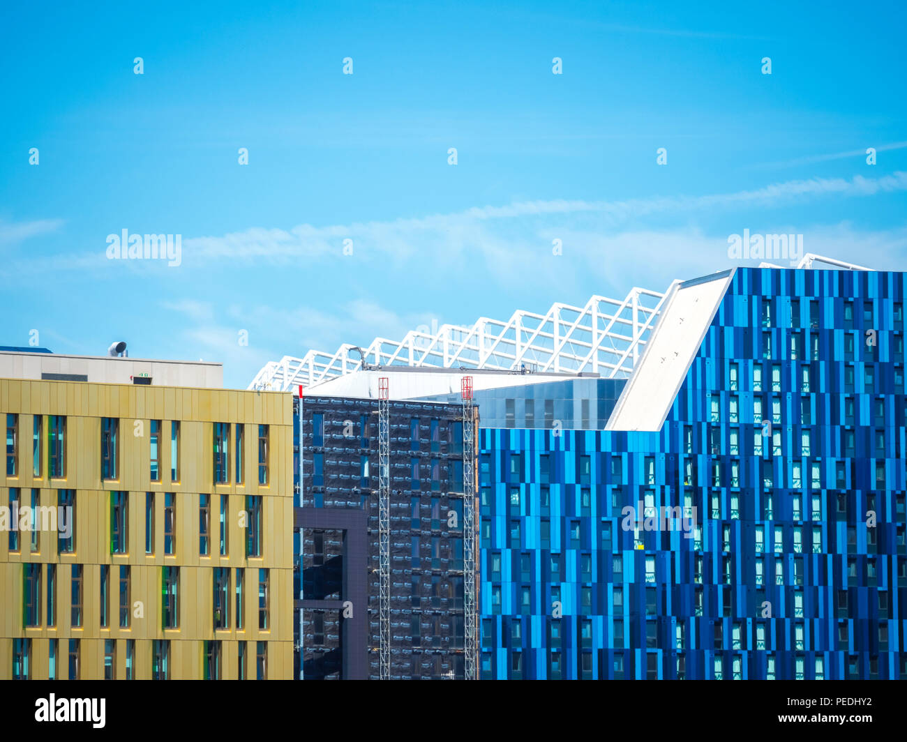 New buildings in the centre of Newcastle upon Tyne, UK Stock Photo - Alamy