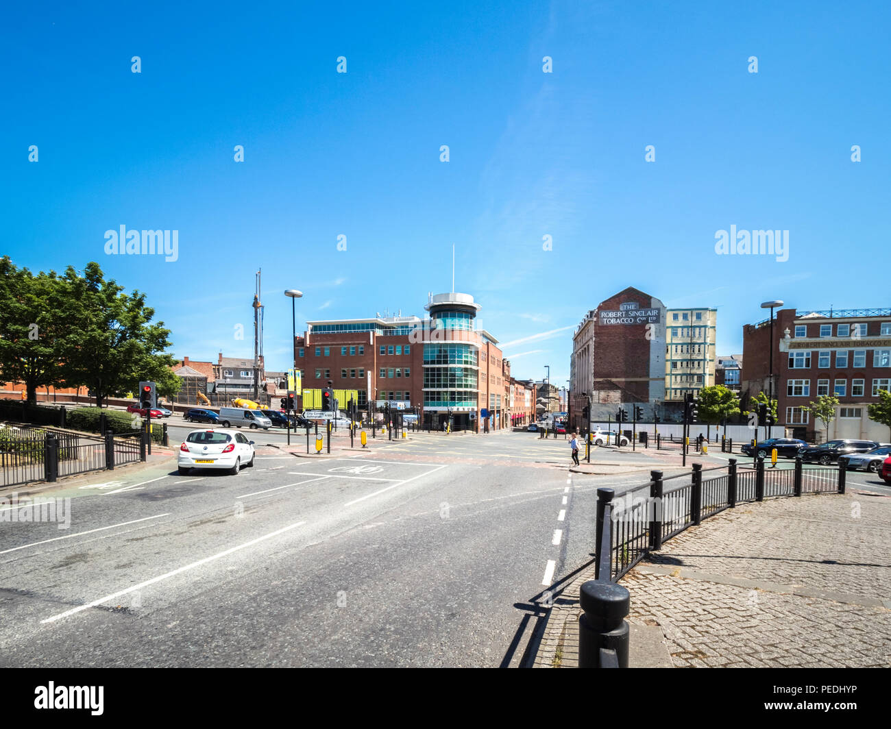 The Robert Sinclair Tobacco building at the junction of Westgate Road ...