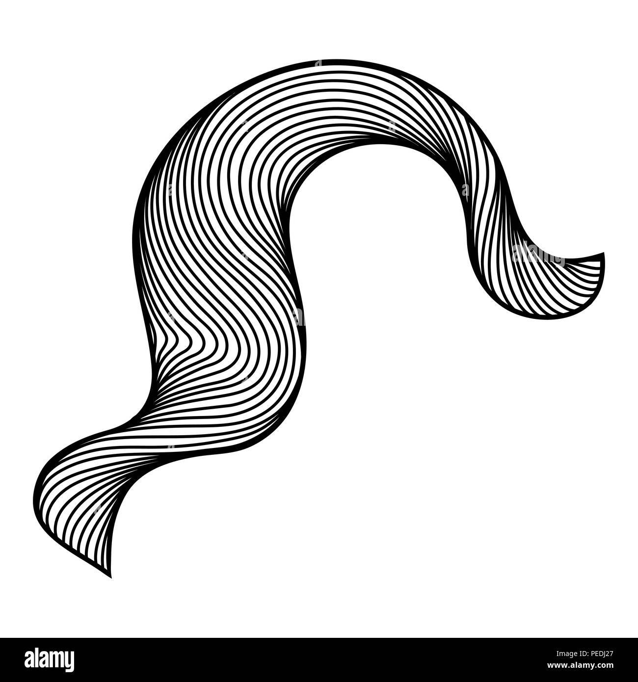 Curly cloud shape Cut Out Stock Images & Pictures - Alamy