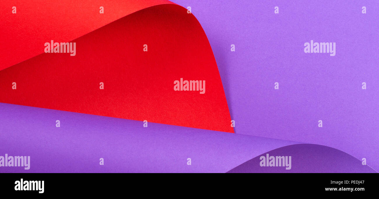 Abstract colorful background. Red violet purple color paper in ...