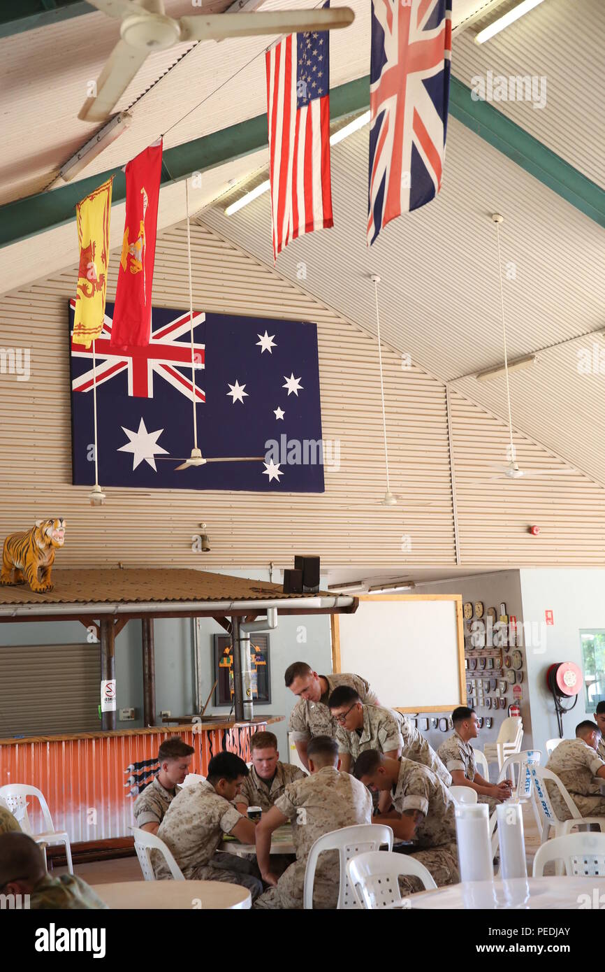 U.S. Marines with 1st Battalion, 4th Marine Regiment, Marine Rotational ...