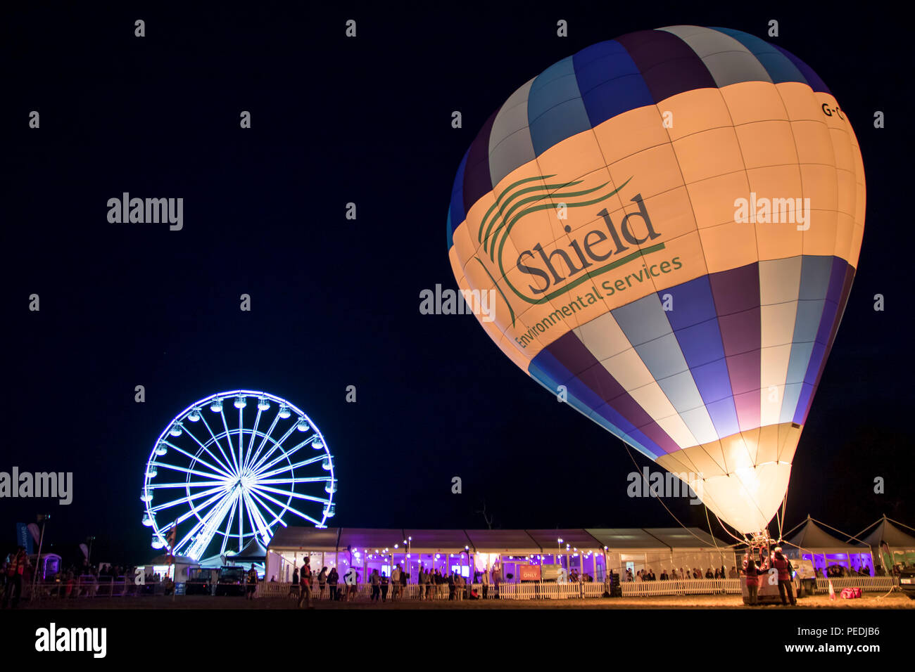 Bristol International Balloon Fiesta 2018 held at Ashton Court Estate ...