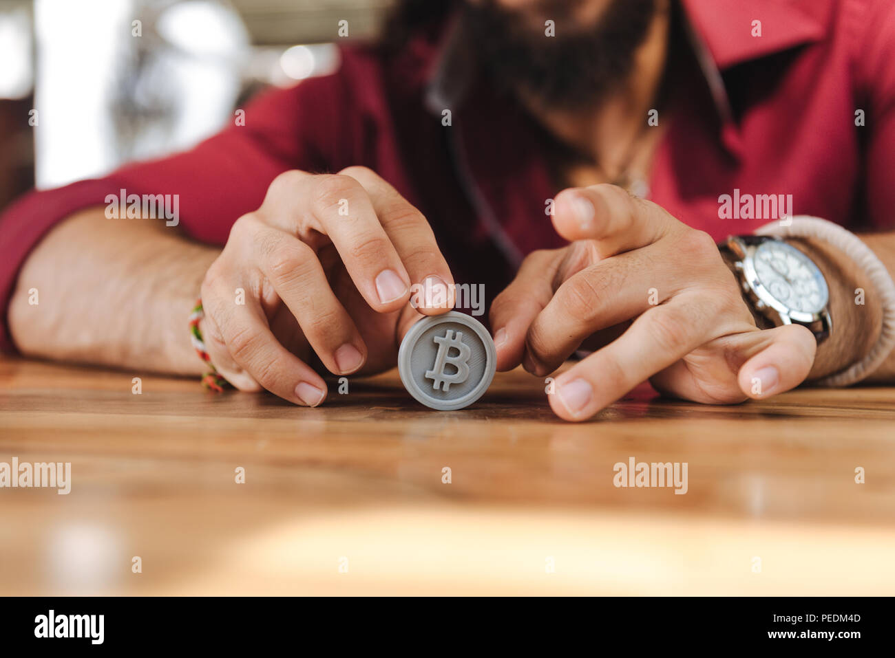 Close up of a grey chip Stock Photo - Alamy