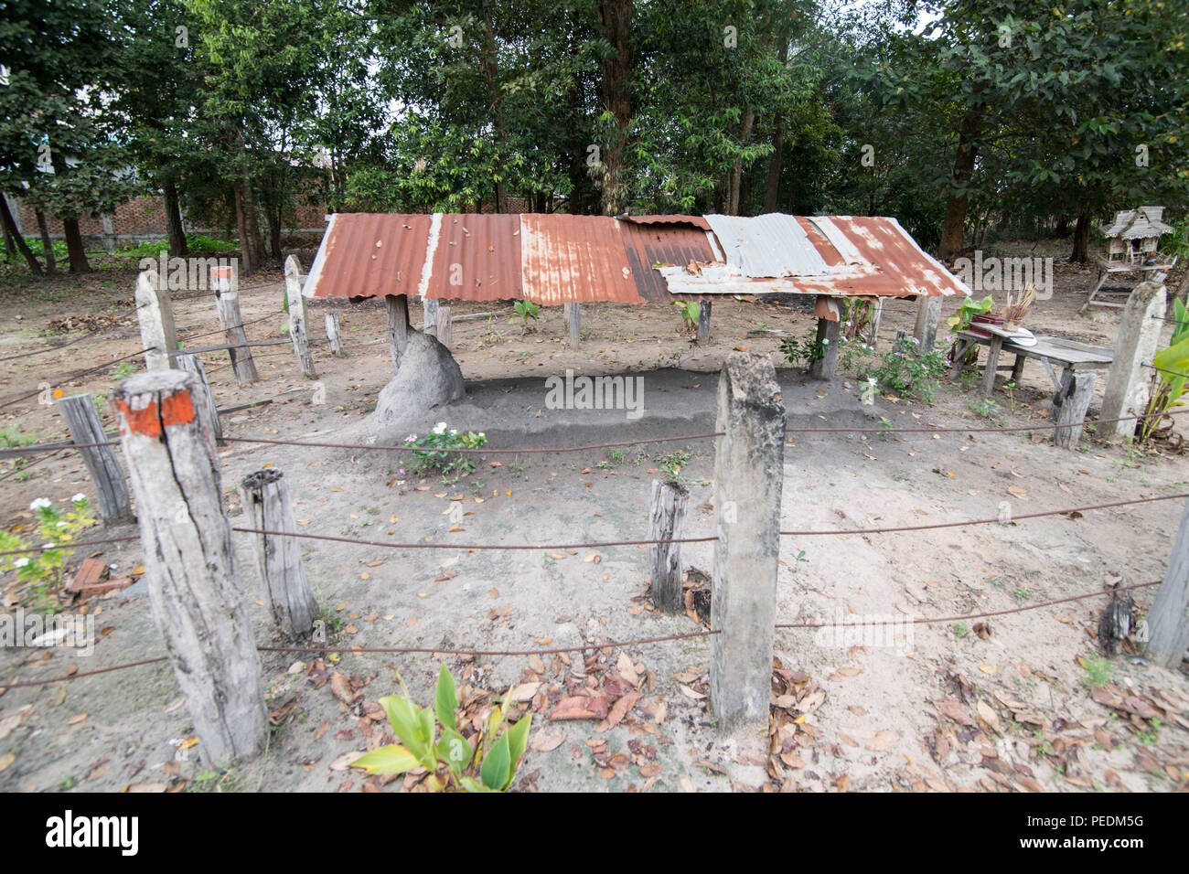 Cremation site of pol pot hi-res stock photography and images - Alamy
