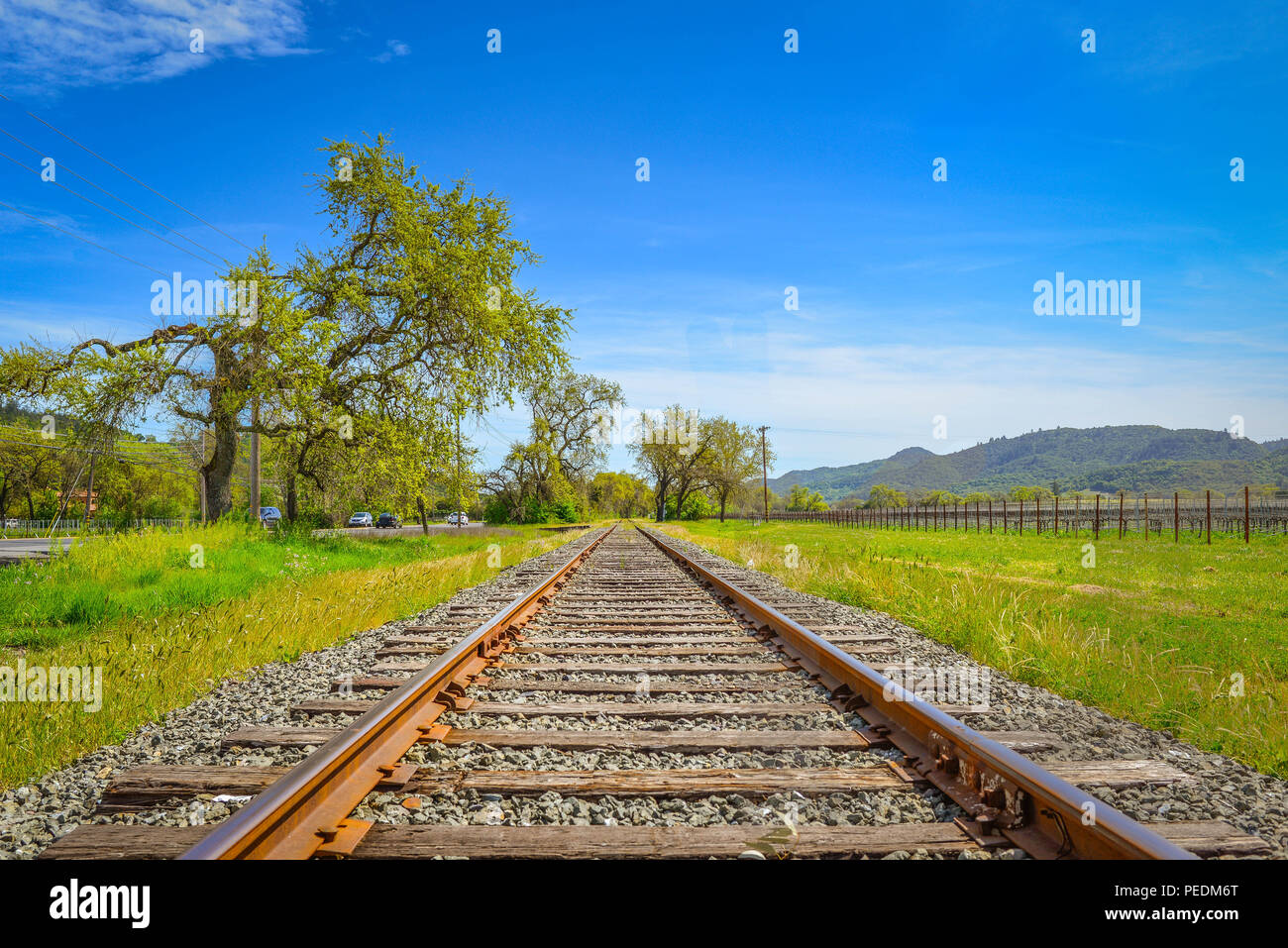 American tradicional landscape in countryside Stock Photo - Alamy