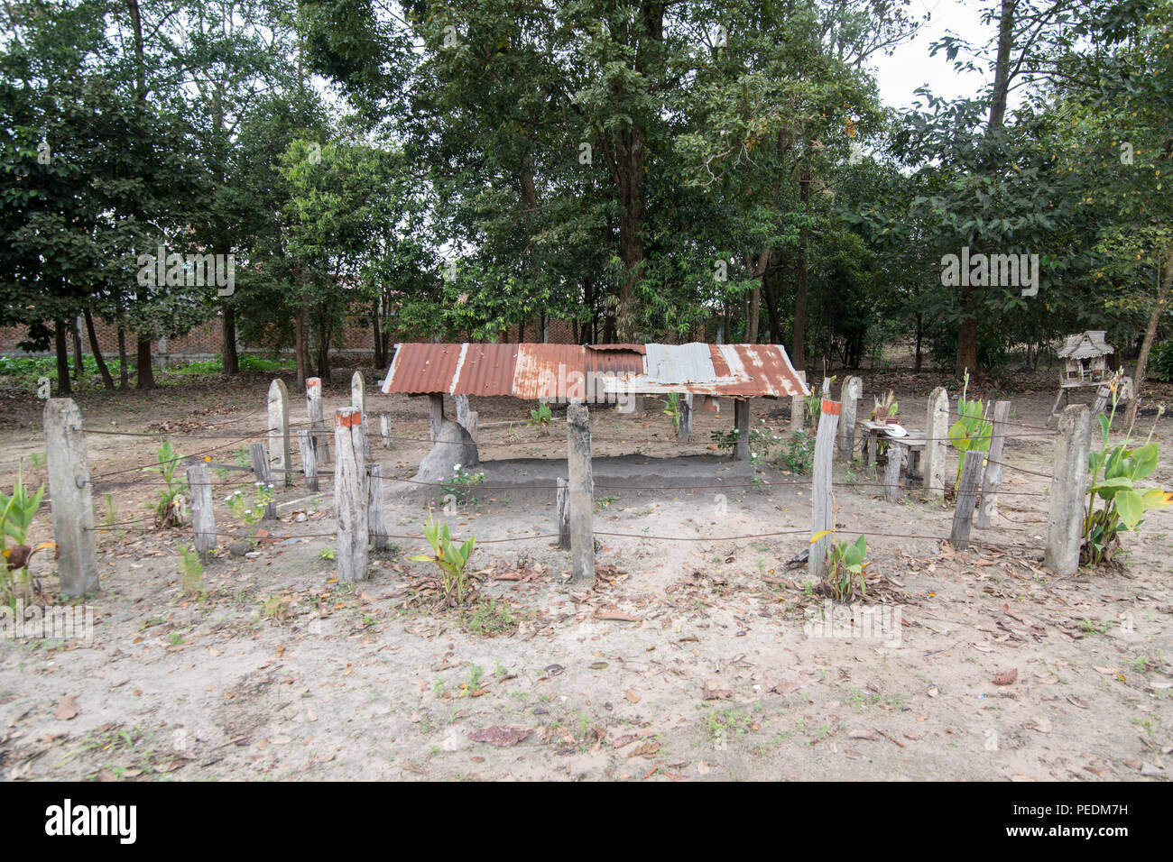 Cremation site of pol pot hi-res stock photography and images - Alamy
