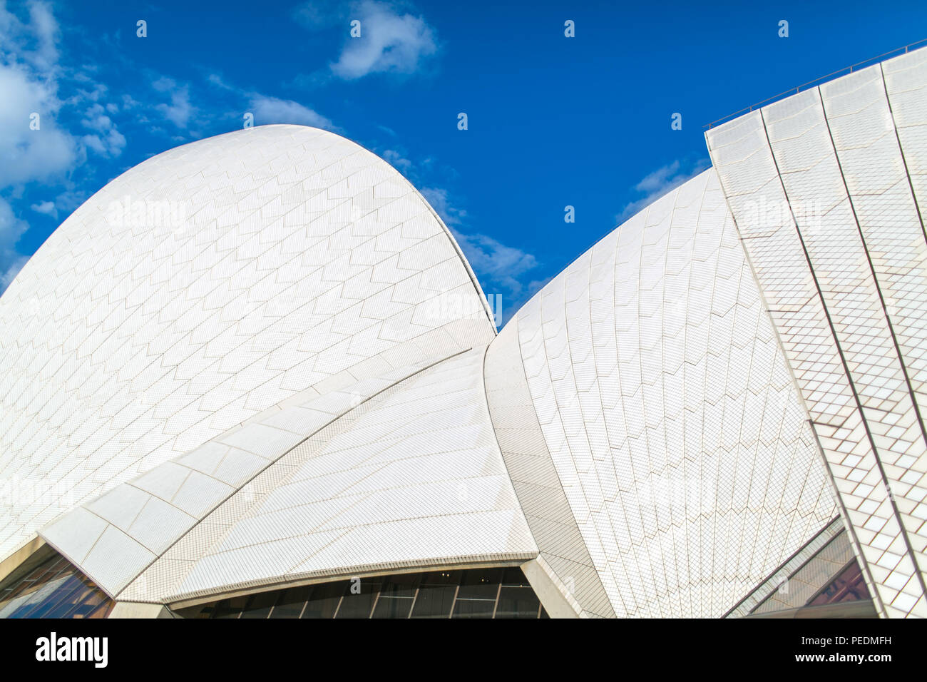 Abstract angles of Sydney Opera House Stock Photo - Alamy