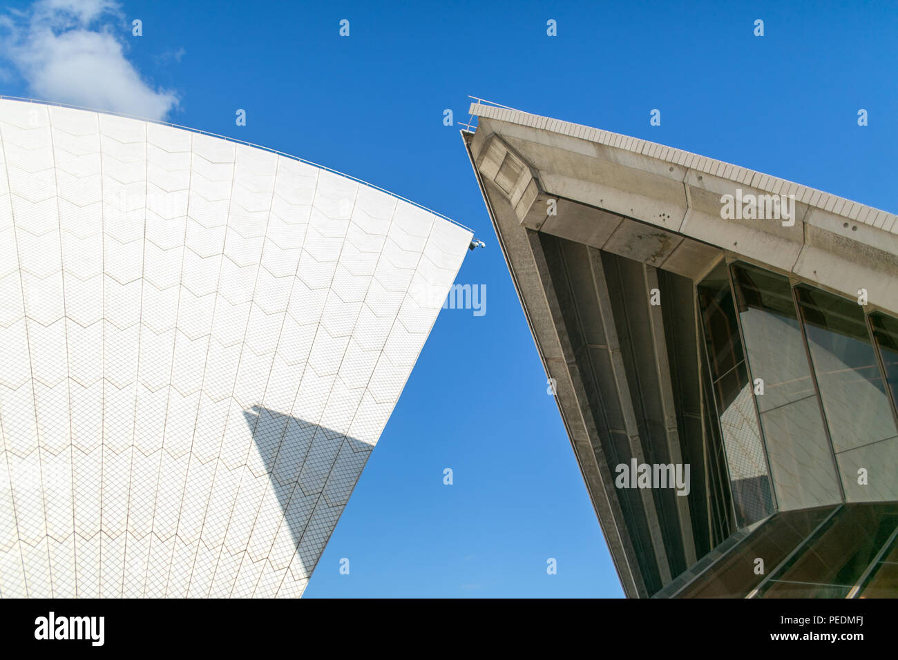 Abstract angles of Sydney Opera House Stock Photo - Alamy