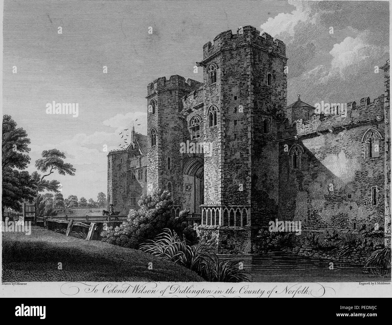 Wingfield manor Black and White Stock Photos & Images - Alamy