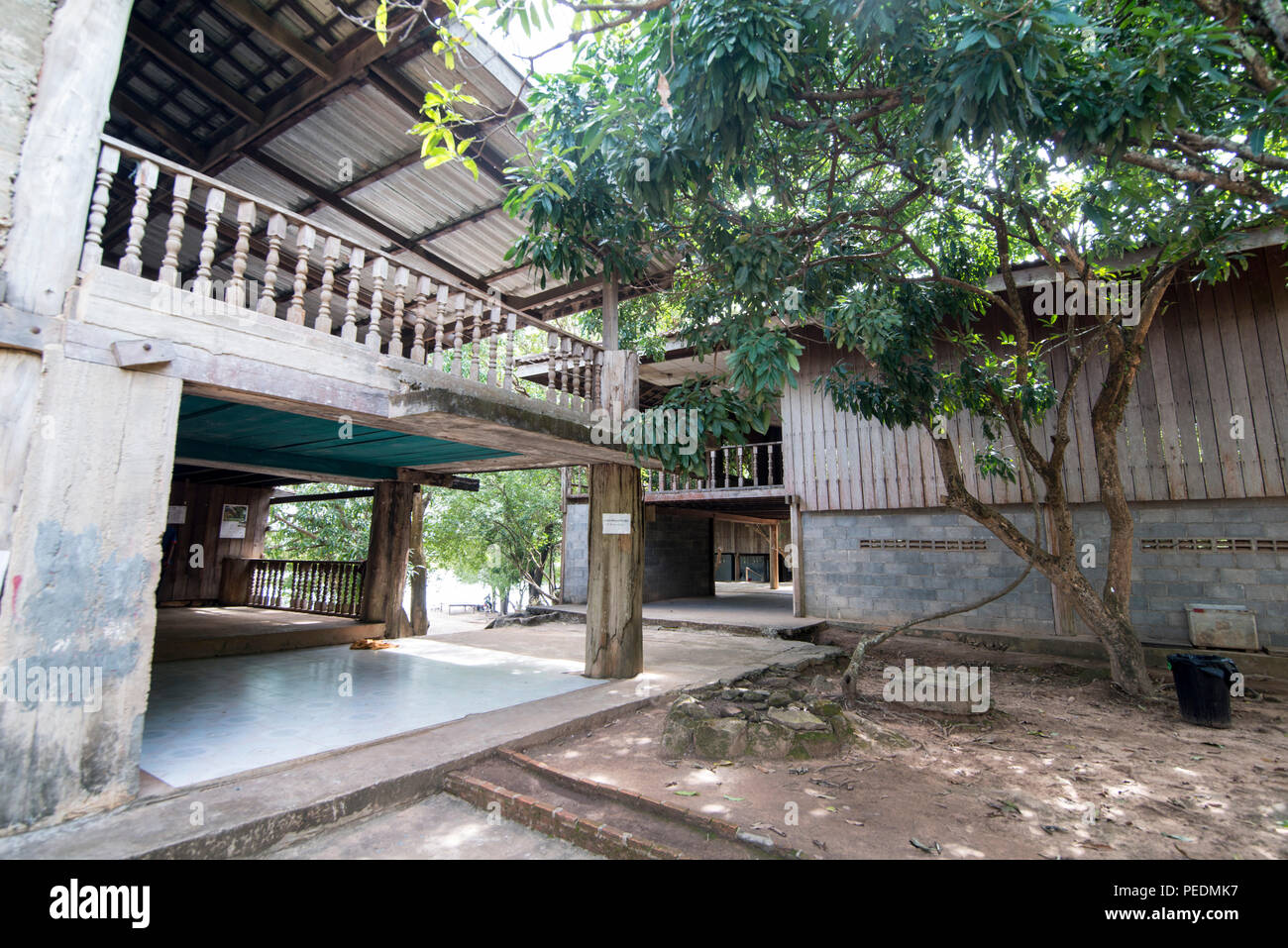 the Ta Mok House of Khmer Rouge Nr.5 Ta Mok in the town of Anlong Veng ...