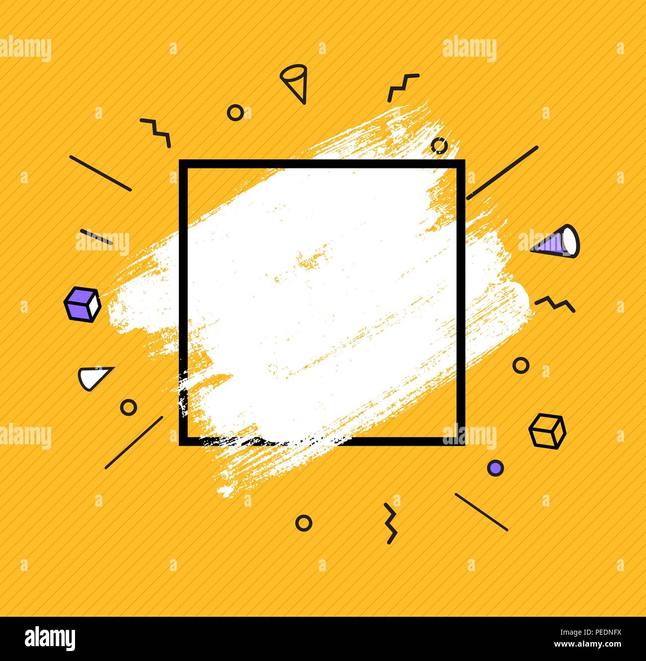 Hand drawn speech bubbles icon. Vector Illustration Stock Vector Image ...