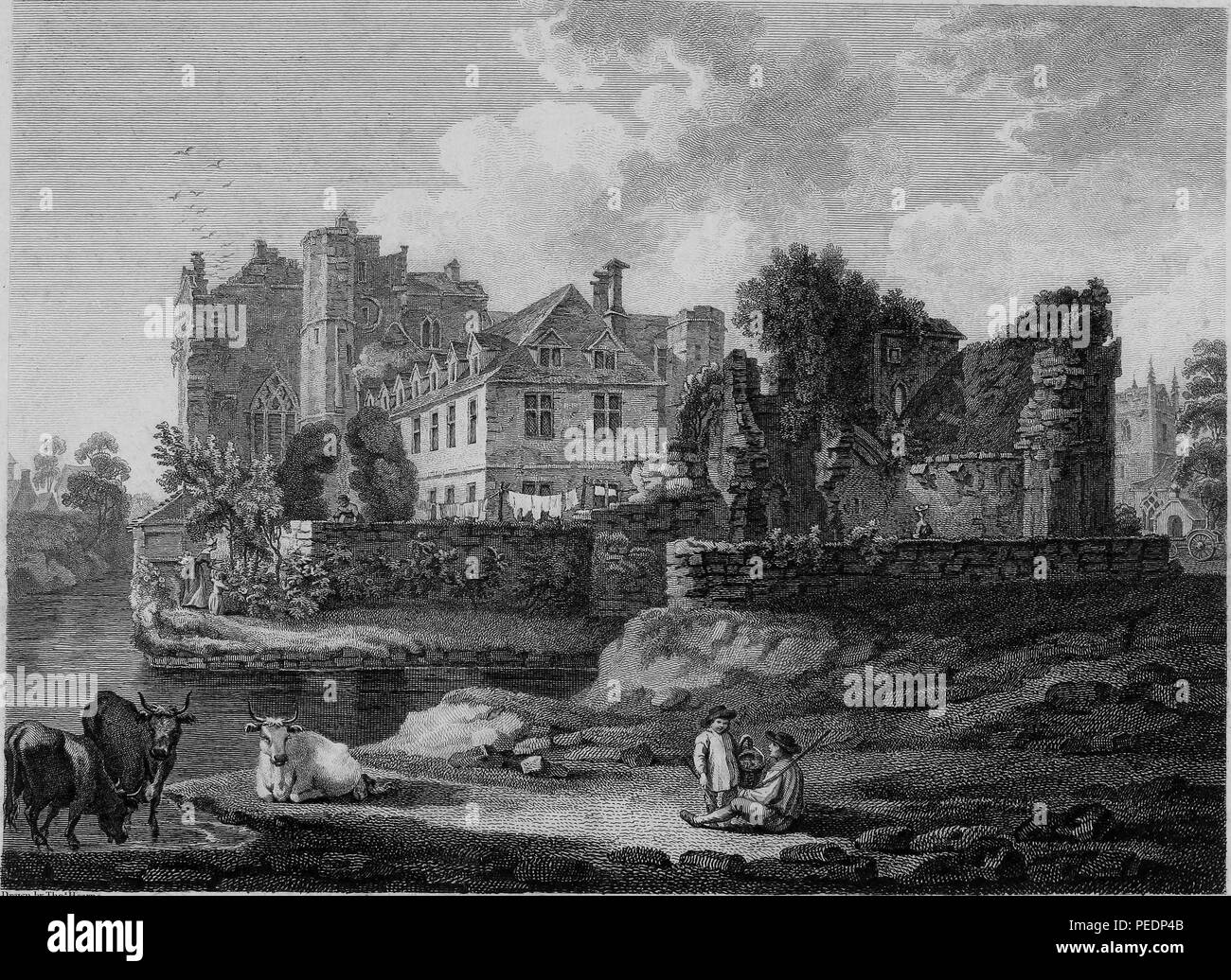 Beverston castle Black and White Stock Photos & Images - Alamy